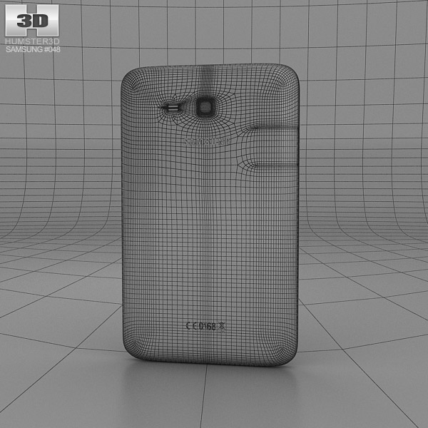 Samsung Galaxy Tab 3 Lite Yellow 3D model - Download Tablet on 3DModels.org