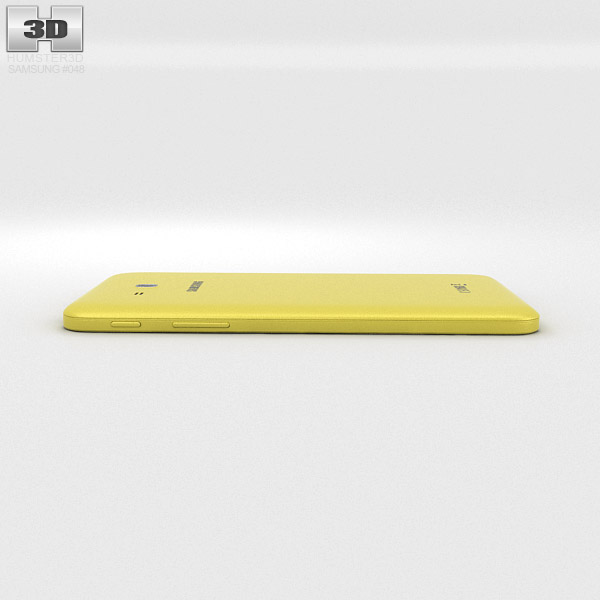 Samsung Galaxy Tab 3 Lite Yellow 3D model - Download Tablet on 3DModels.org