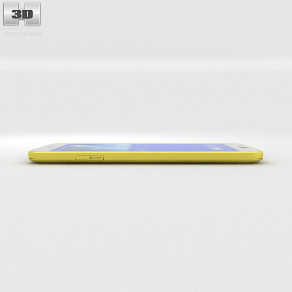 Samsung Galaxy Tab 3 Lite Yellow 3D model - Download Tablet on 3DModels.org