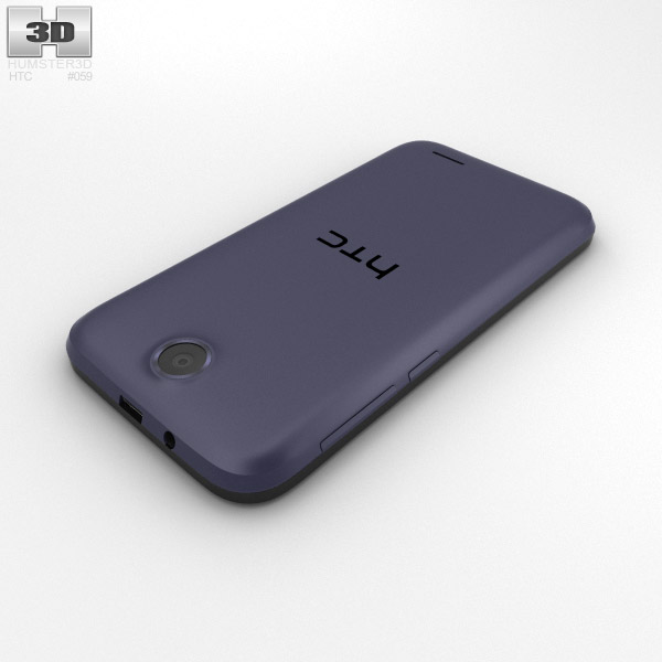 HTC Desire 310 Blue 3D model - Download Phones on 3DModels.org