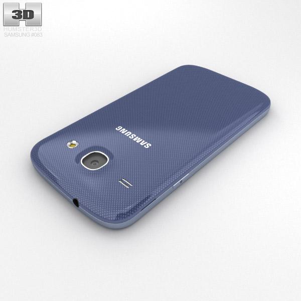 Samsung Galaxy Core Metallic Blue 3D model - Download Phones on ...
