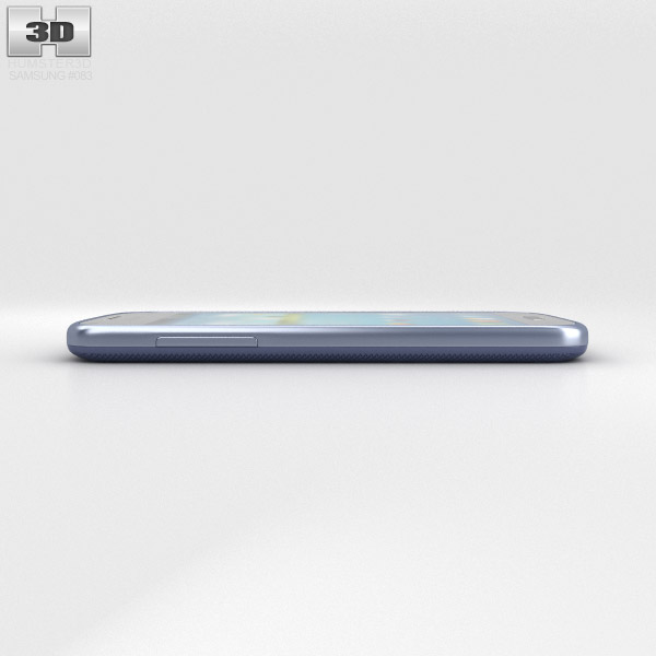 Samsung Galaxy Core Metallic Blue 3D model - Download Phones on ...