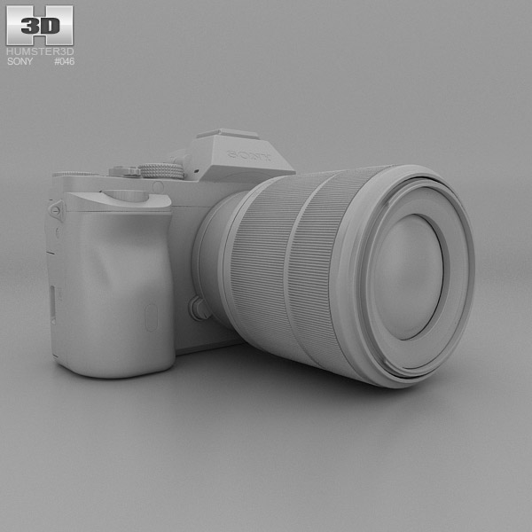 Sony Alpha 7 3D model - Download Photo camera on 3DModels.org