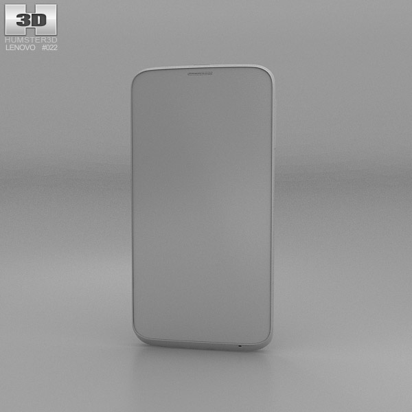 Lenovo A850 Black 3D 모델 - 다운로드 전화 on 3DModels.org