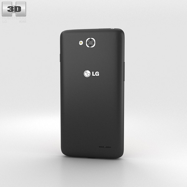 LG L90 Dual Preto Modelo 3D - Baixar Telefone no 3DModels.org