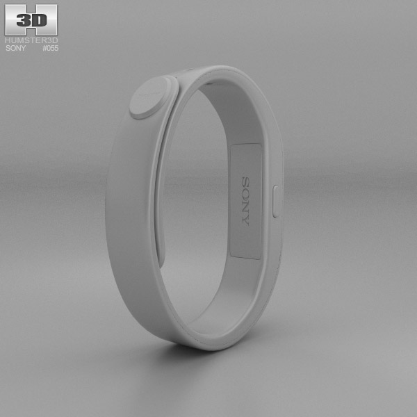 Sony Smart Band SWR10 Green 3D model - Download Electronic Accessories ...