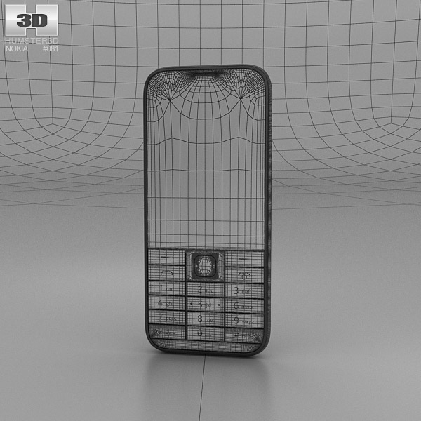 Nokia 225 Red 3D 모델 - 다운로드 전화 on 3DModels.org