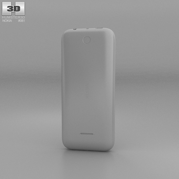 Nokia 225 Red 3D model - Download Phones on 3DModels.org