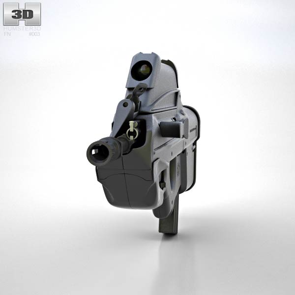 FN F2000 3D model - Download Assault rifle on 3DModels.org
