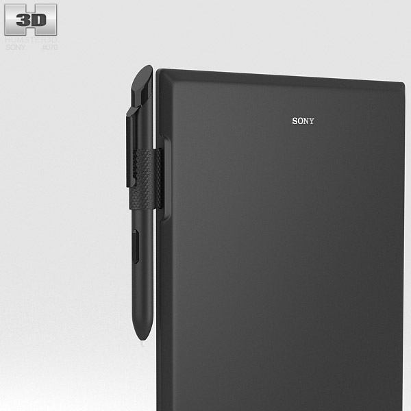 Sony Digital Paper 3D model - Download Tablet on 3DModels.org