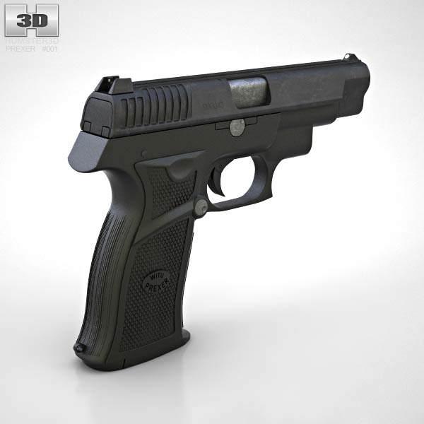 Prexer WIST-94L 3D model - Download Pistol on 3DModels.org