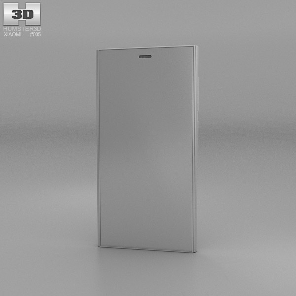 Xiaomi MI-3 White 3D model - Download Phones on 3DModels.org