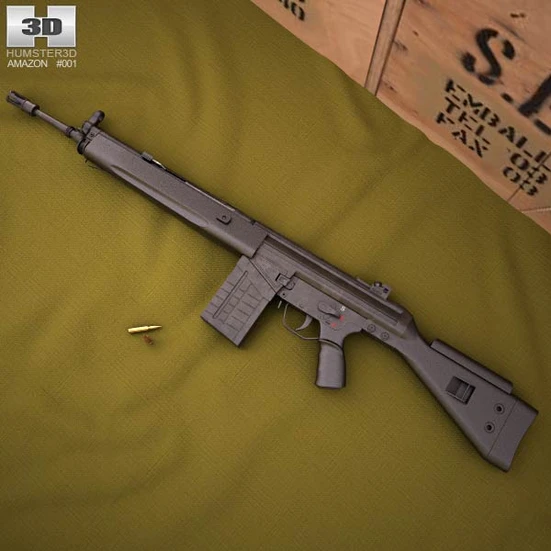 Assault Rifle 3D models for Download - 3DModels.org