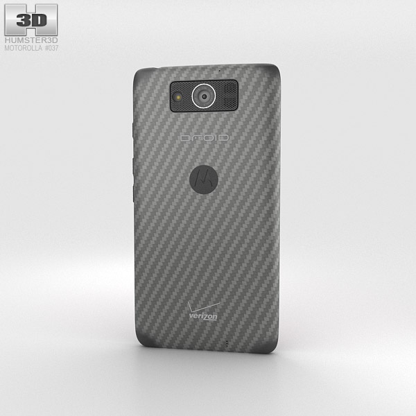 Motorola Droid Maxx Black 3D model - Download Phones on 3DModels.org