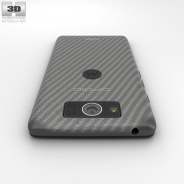 Motorola Droid Maxx Black 3D model - Download Phones on 3DModels.org