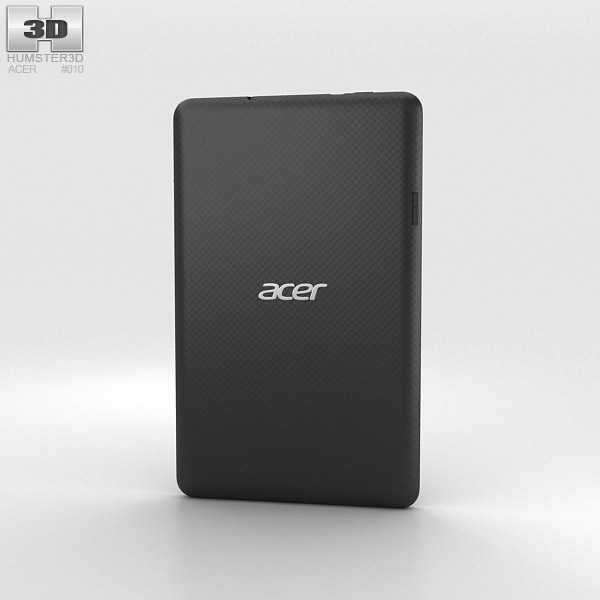 Acer Iconia B1-720 아이언 그레이 3D 모델 - 다운로드 태블릿 컴퓨터 on 3DModels.org