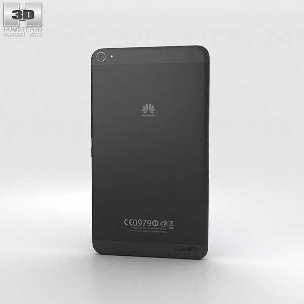 Huawei MediaPad X1 Diamond Black Modelo 3D - Descargar Tableta on ...
