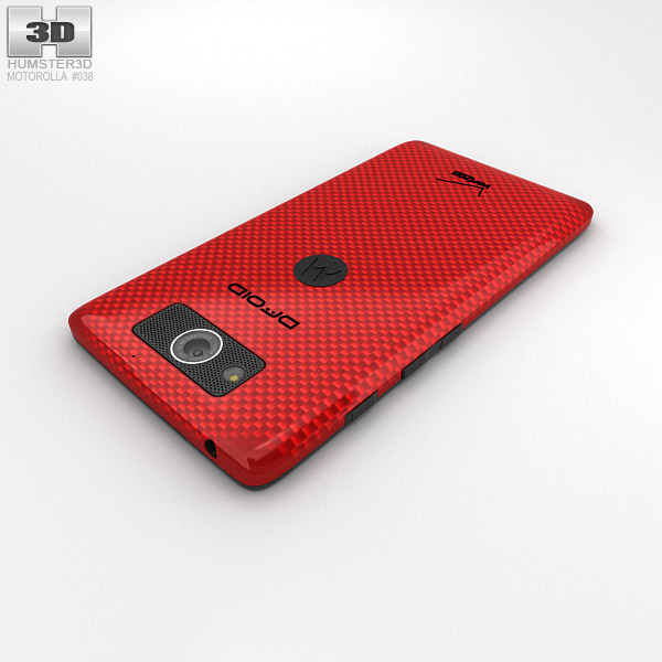 Motorola Droid Maxx Red 3D model - Download Phones on 3DModels.org
