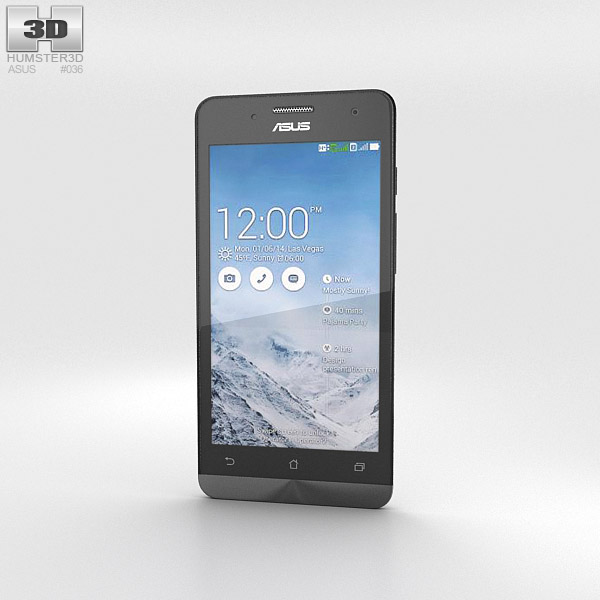 Asus Zenfone 5 Pearl White 3D model - Download Phones on 3DModels.org