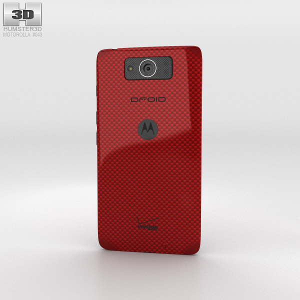 Motorola Droid Ultra Red 3D model - Download Phones on 3DModels.org