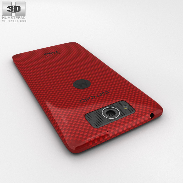 Motorola Droid Ultra Red 3D model - Download Phones on 3DModels.org