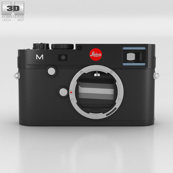 Leica M (Type 240) Black 3D model - Download Photo camera on 3DModels.org