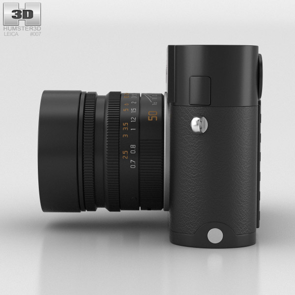 Leica M (Type 240) Black 3D model - Download Photo camera on 3DModels.org