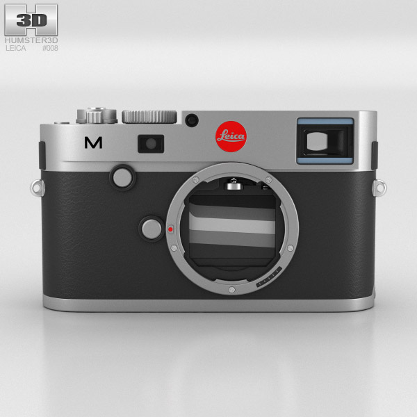 Leica M (Type 240) Silver 3D model - Download Photo camera on 3DModels.org