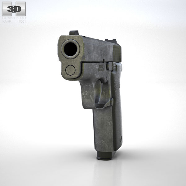 Kahr K9 3D model - Download Pistol on 3DModels.org