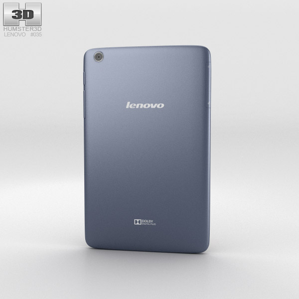 Lenovo Tab A8 Midnight Blue 3D model - Download Tablet on 3DModels.org