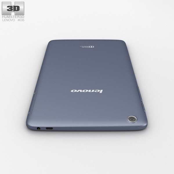 Lenovo Tab A8 Midnight Blue 3D model - Download Tablet on 3DModels.org