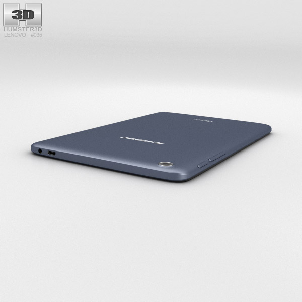 Lenovo Tab A8 Midnight Blue 3D model - Download Tablet on 3DModels.org