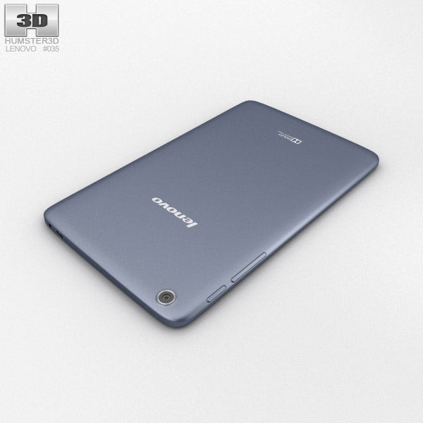Lenovo Tab A8 Midnight Blue 3D model - Download Tablet on 3DModels.org