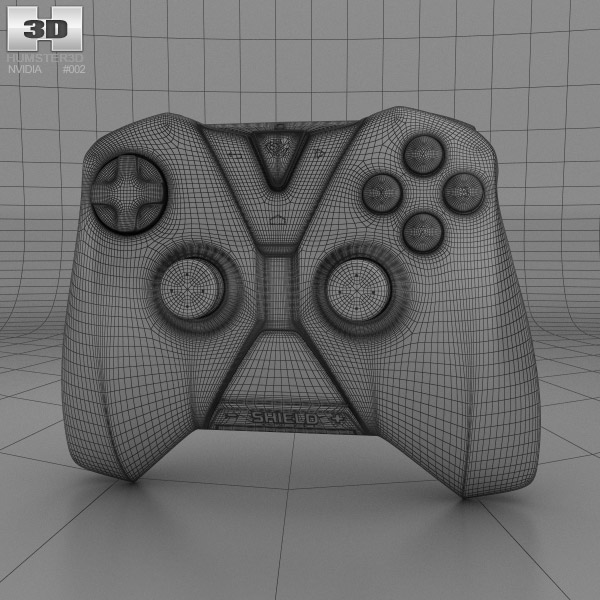 Nvidia Shield Inalámbrico Controlador Modelo 3D - Descargar Consola de ...