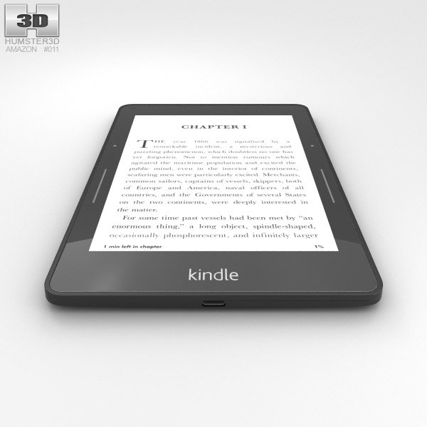 Amazon Kindle Voyage 3D model - Download Tablet on 3DModels.org