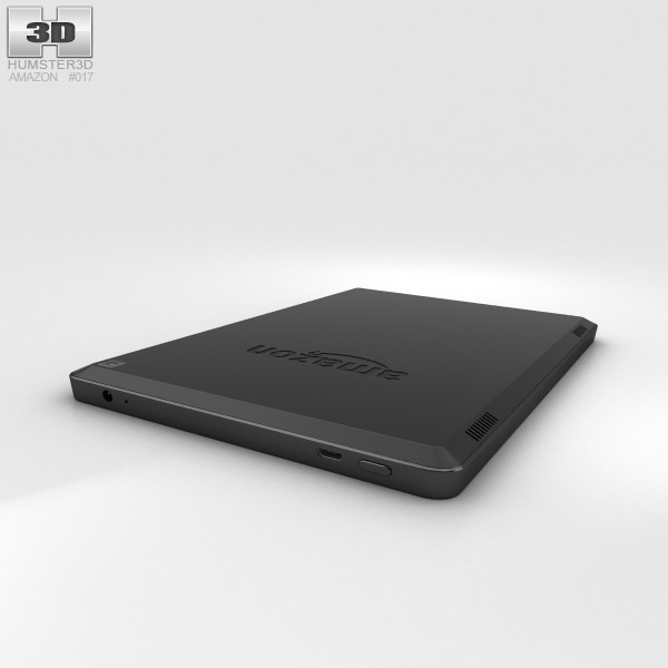 Amazon Fire HD 7 Black 3D model - Download Tablet on 3DModels.org
