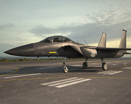 McDonnell Douglas F-15 Eagle 3D model - Download Fighter on 3DModels.org