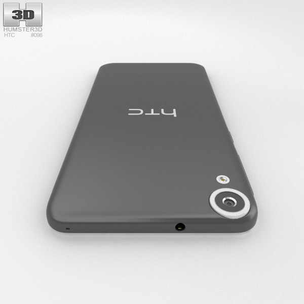 HTC Desire 820 Milky-way Grey 3D model - Download Phones on 3DModels.org