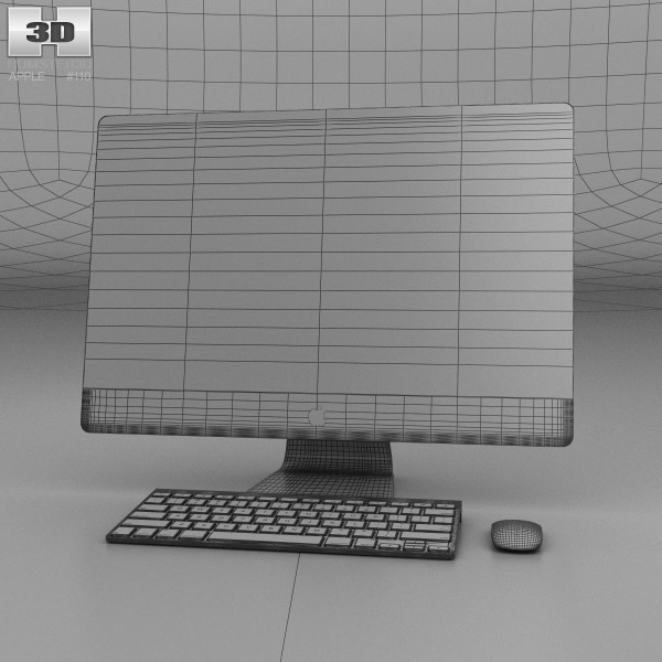Apple iMac 27-inch Retina 5K Modelo 3D - Baixar Computador de mesa no ...
