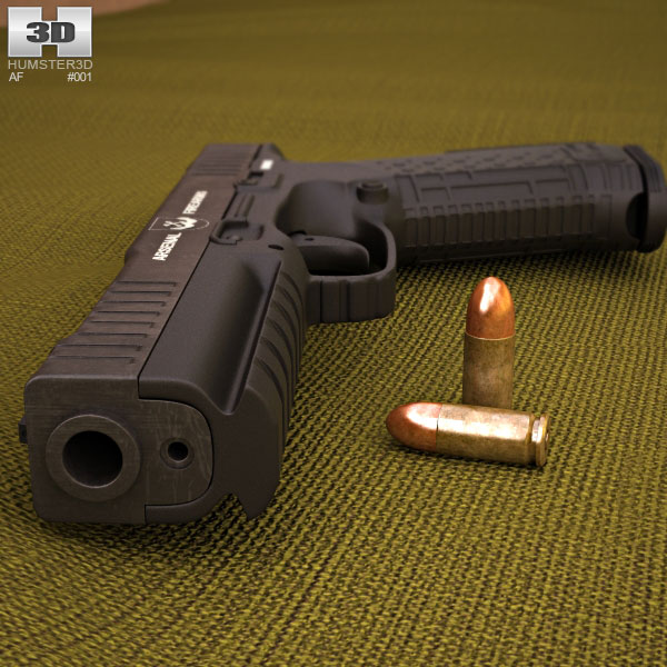 Arsenal Firearms AF1 “Strike One” 3D model - Download Pistol on ...