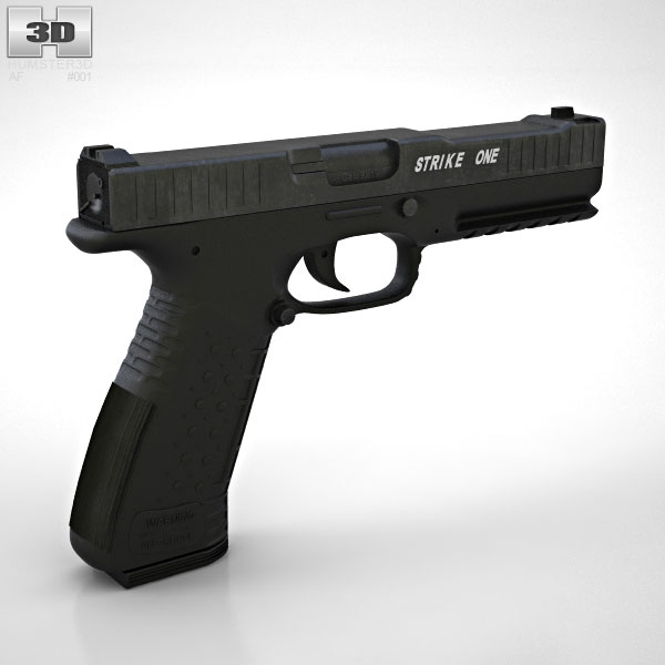 Arsenal Firearms AF1 “Strike One” 3D model - Download Pistol on ...