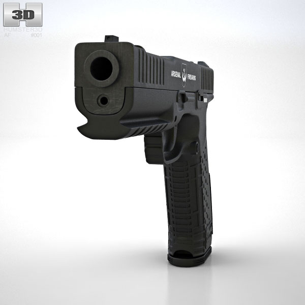 Arsenal Firearms AF1 “Strike One” 3D model - Download Pistol on ...