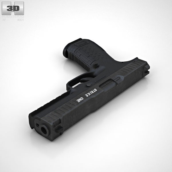 Arsenal Firearms AF1 “Strike One” 3D model - Download Pistol on ...