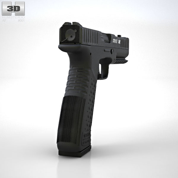 Arsenal Firearms AF1 “Strike One” 3D model - Download Pistol on ...