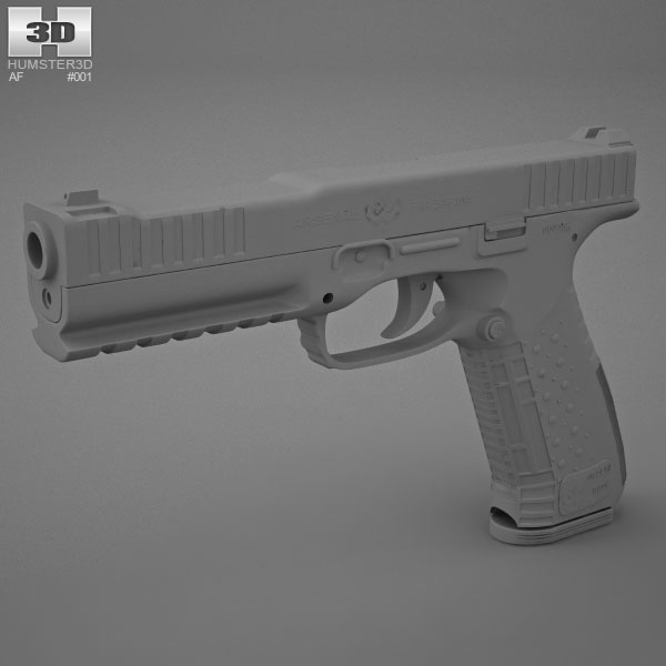 Arsenal Firearms AF1 “Strike One” 3D model - Download Pistol on ...