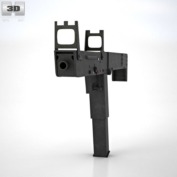 PP-90M 3D model - Download Submachine Gun on 3DModels.org