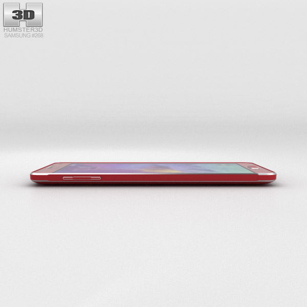 Samsung Galaxy Note 4 Velvet Red 3D модель - Скачати Телефони на ...