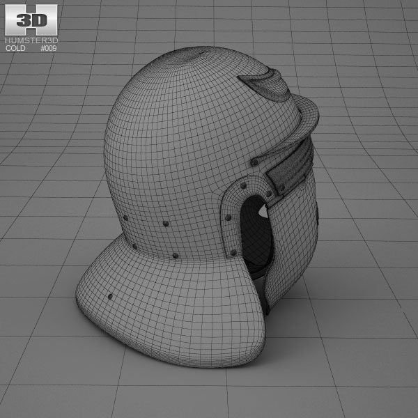 Roman Legionnaire Helmet 3D model - Download Armor on 3DModels.org