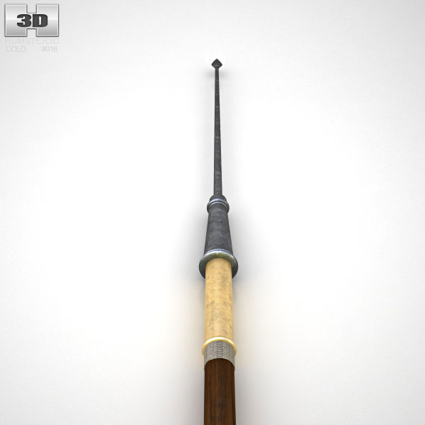 Pilum Modelo 3D - Descargar Bladed Weapon on 3DModels.org