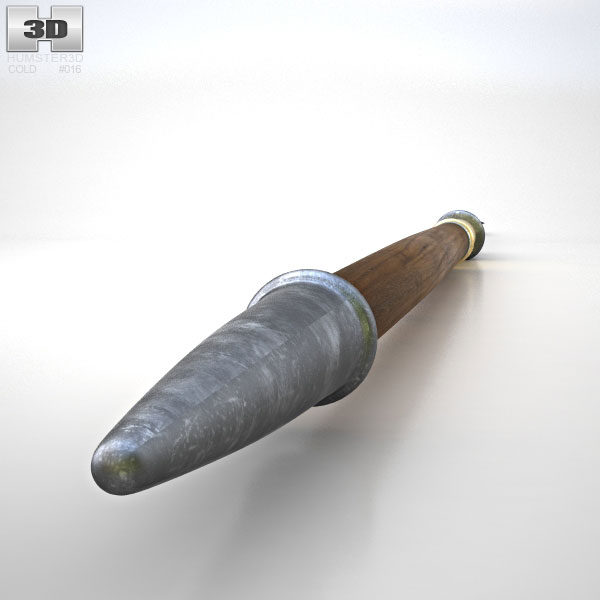 Pilum Modelo 3D - Descargar Bladed Weapon on 3DModels.org